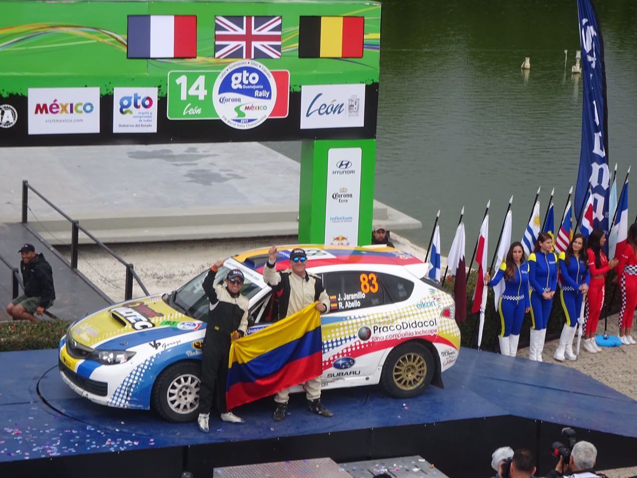 Jaramillo y Abello segundos en el World Rally Championship WRC 2017 ...